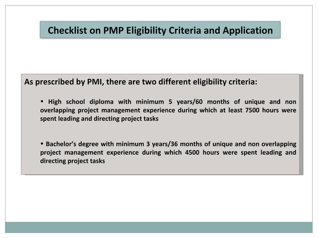 PMP Certification Presentation | PPT | Educational Assessment | Education