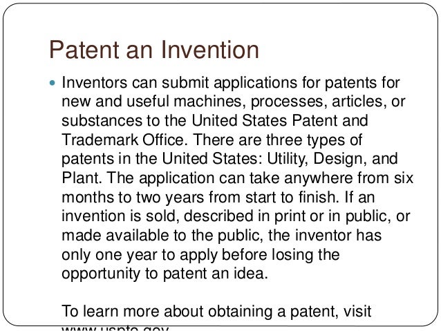 How to Patent an Invention