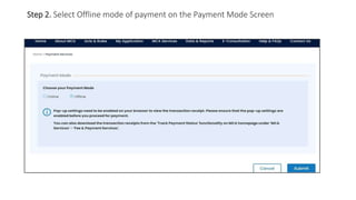 MCA PAYMENT SERVICE 2022 | PPTX