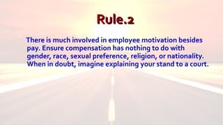 10 Golden Rules to Pay Your Employees | PPT