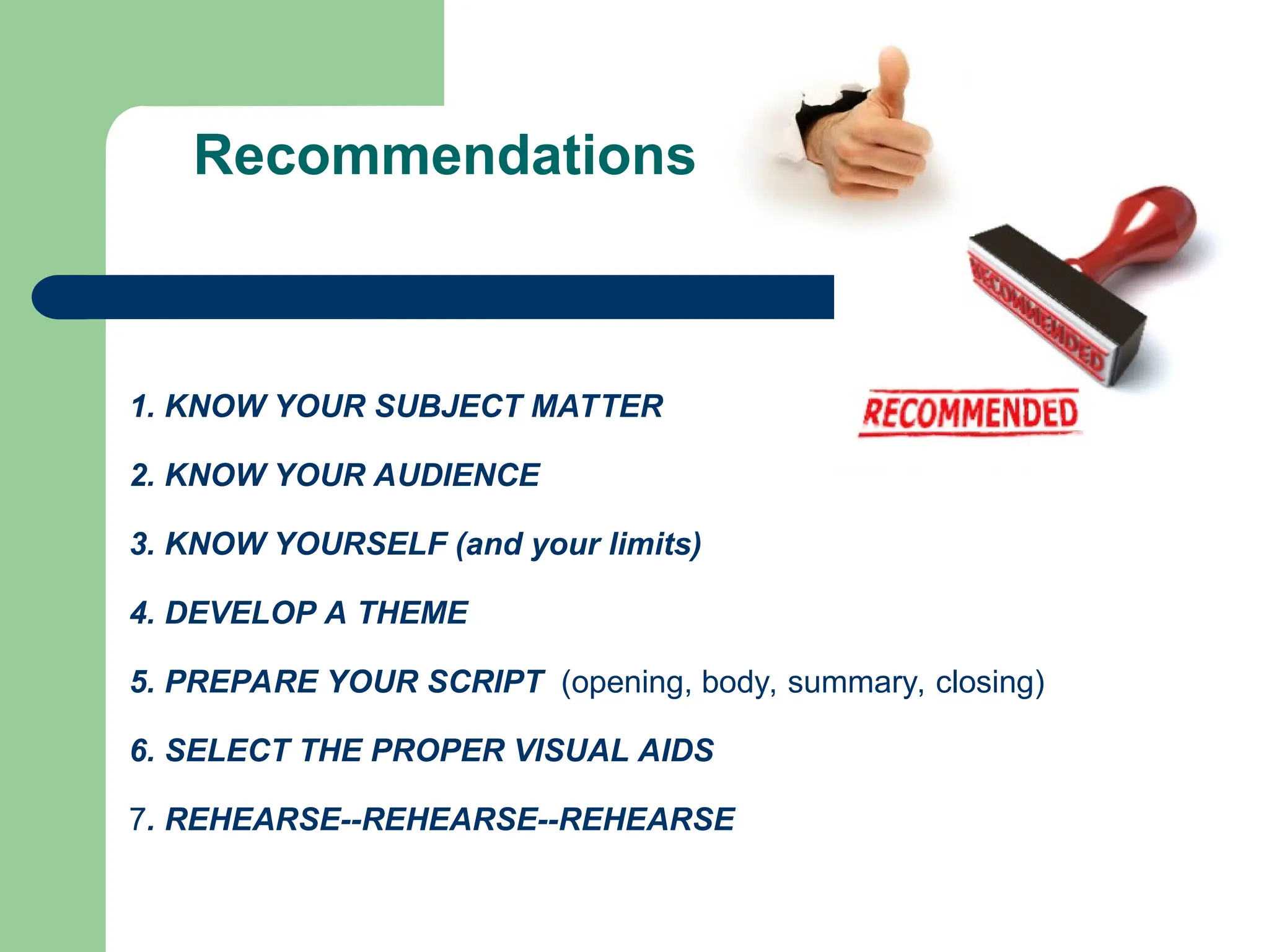 How_to_perform_a_formal_presentation.ppt