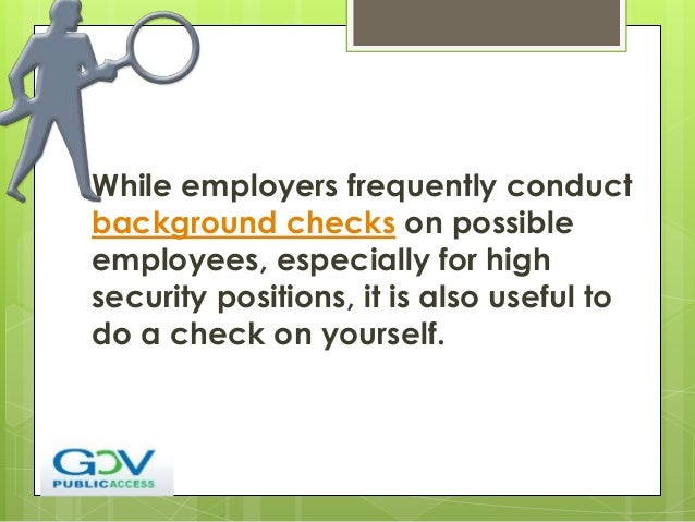 Conducting Background Check – baconviolet09