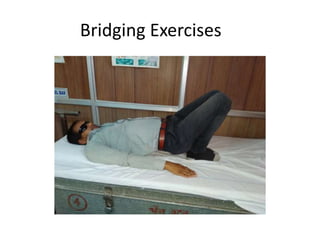 How to perform back exercises | PPTX | Physical Therapy | Wellness