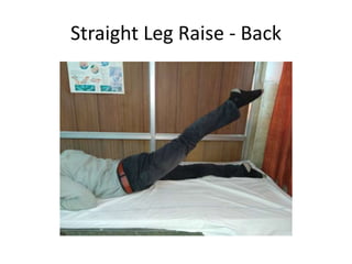 How to perform back exercises | PPTX | Physical Therapy | Wellness