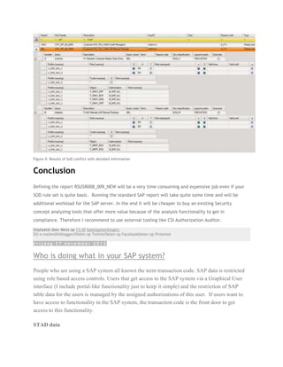 How to perform critical authorizations and so d checks in sap systems ...