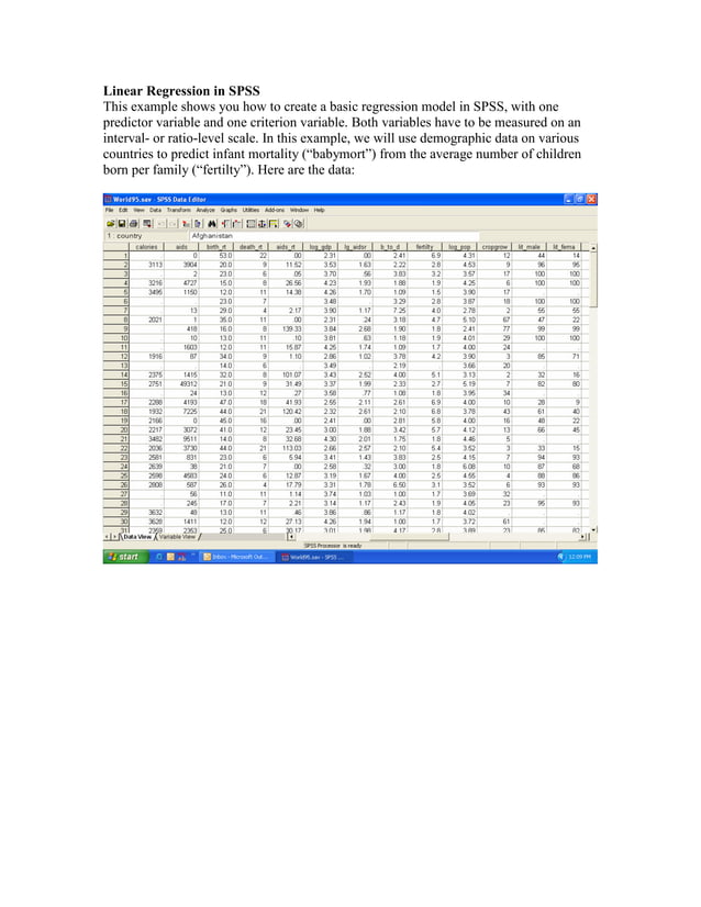 How to perform linear regression | PDF How to perform linear regression | PDF