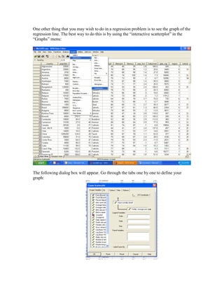 How to perform linear regression | PDF