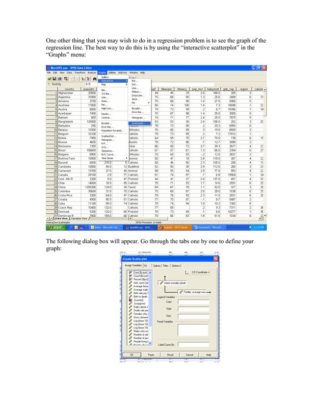 How to perform linear regression | PDF