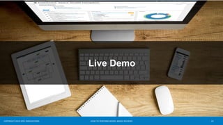 How to Perform Model-Based Reviews | PPT