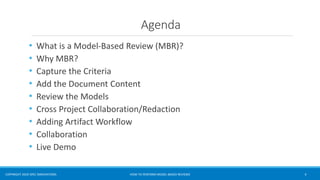 How to Perform Model-Based Reviews | PPT