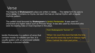 How to perform Shakespeare using clues from the text | PPTX