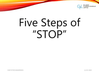 How to perform stop | PPT