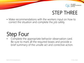 How to perform stop | PPT