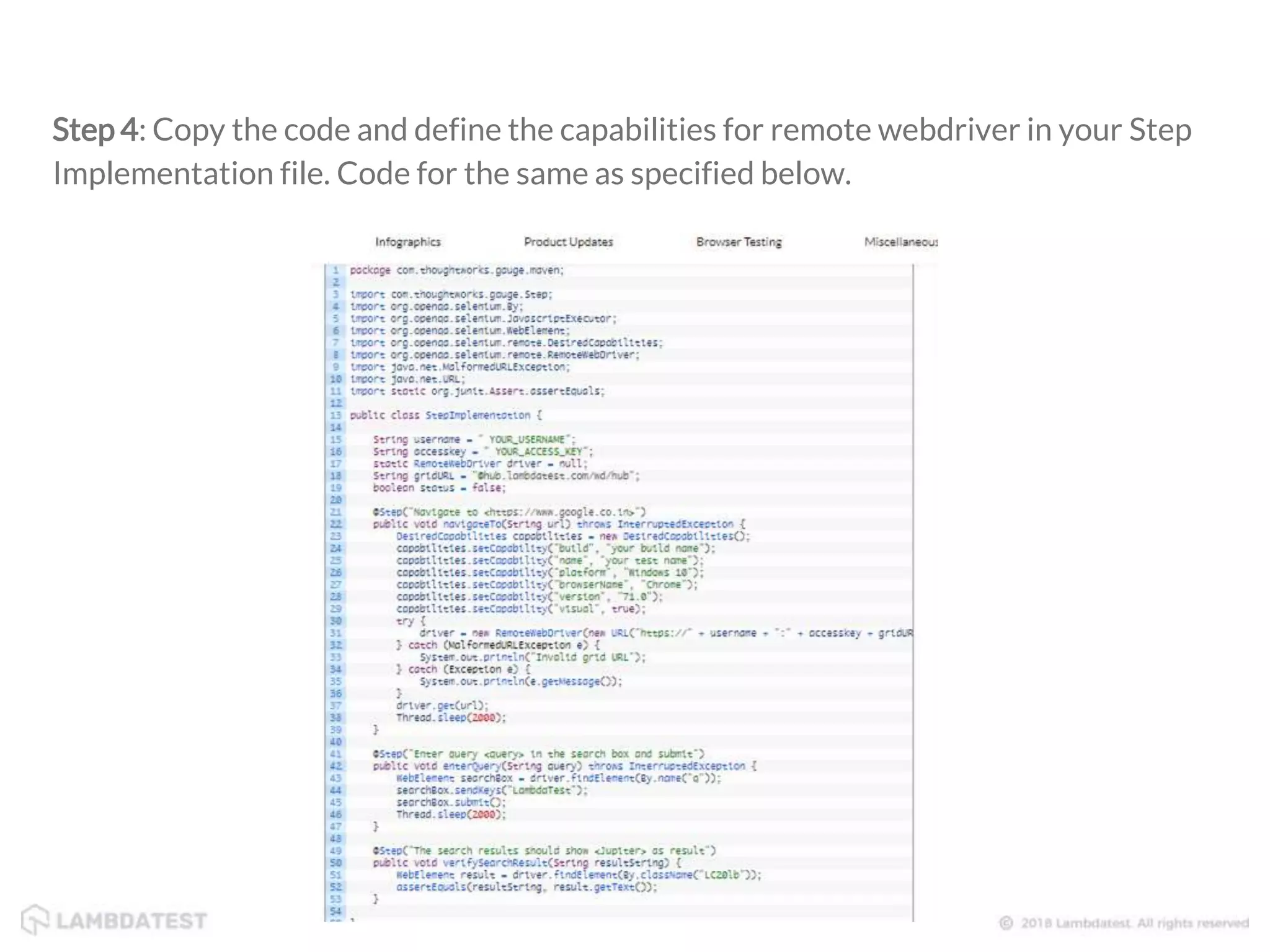 How to Perform Test Automation With Gauge & Selenium Framework | PPT