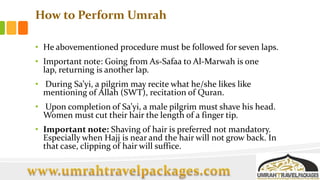 How to perform umrah | PPT
