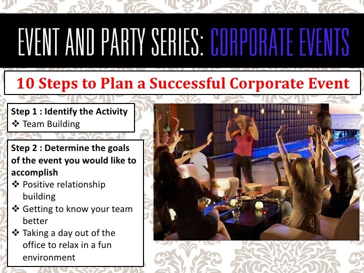 How to plan a corporate team building event