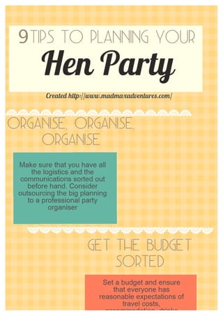 9 tips to planning your hen party | PDF