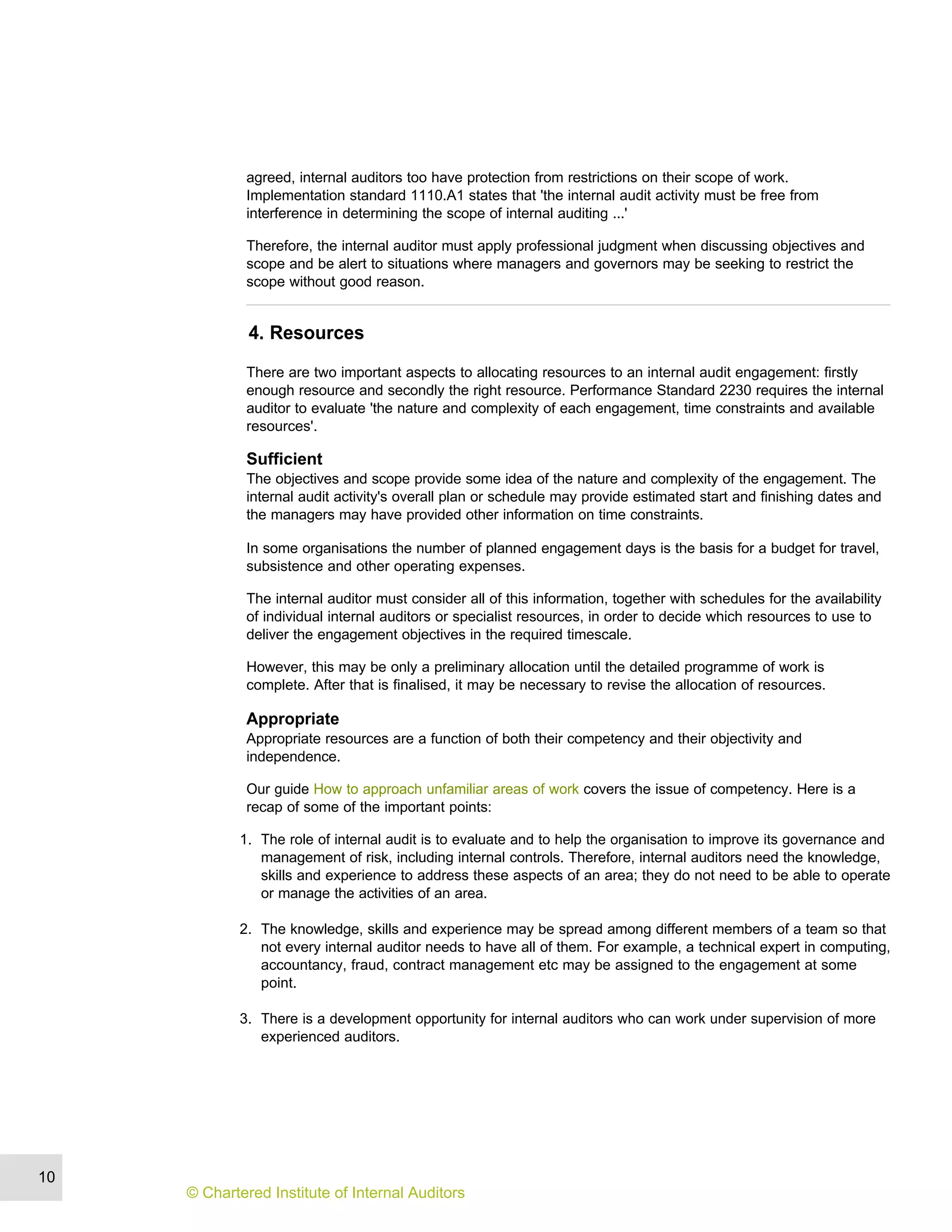 How to plan an audit engagement | PDF