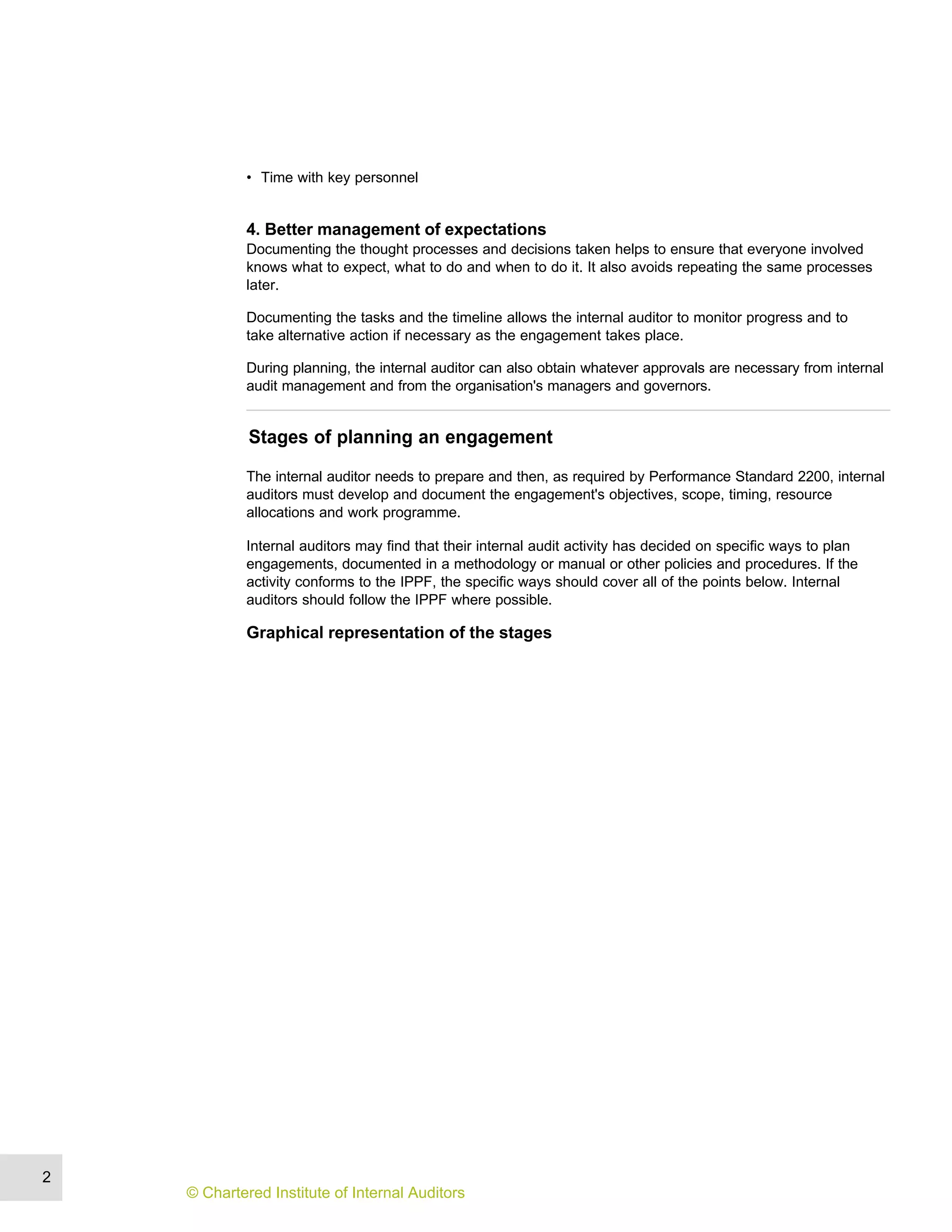 How to plan an audit engagement | PDF