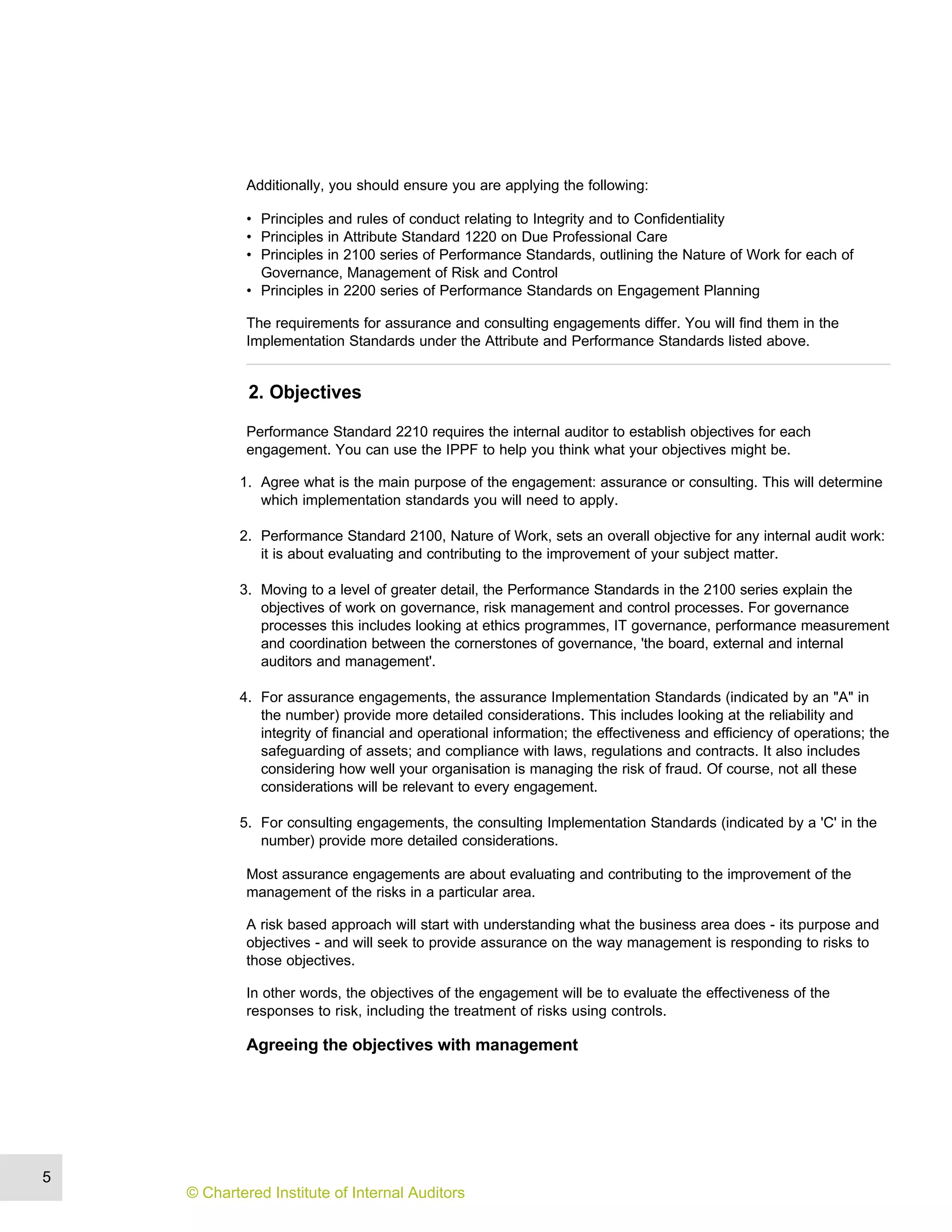 How to plan an audit engagement | PDF