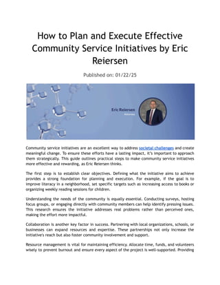 How to Plan and Execute Effective Community Service Initiatives.pdf