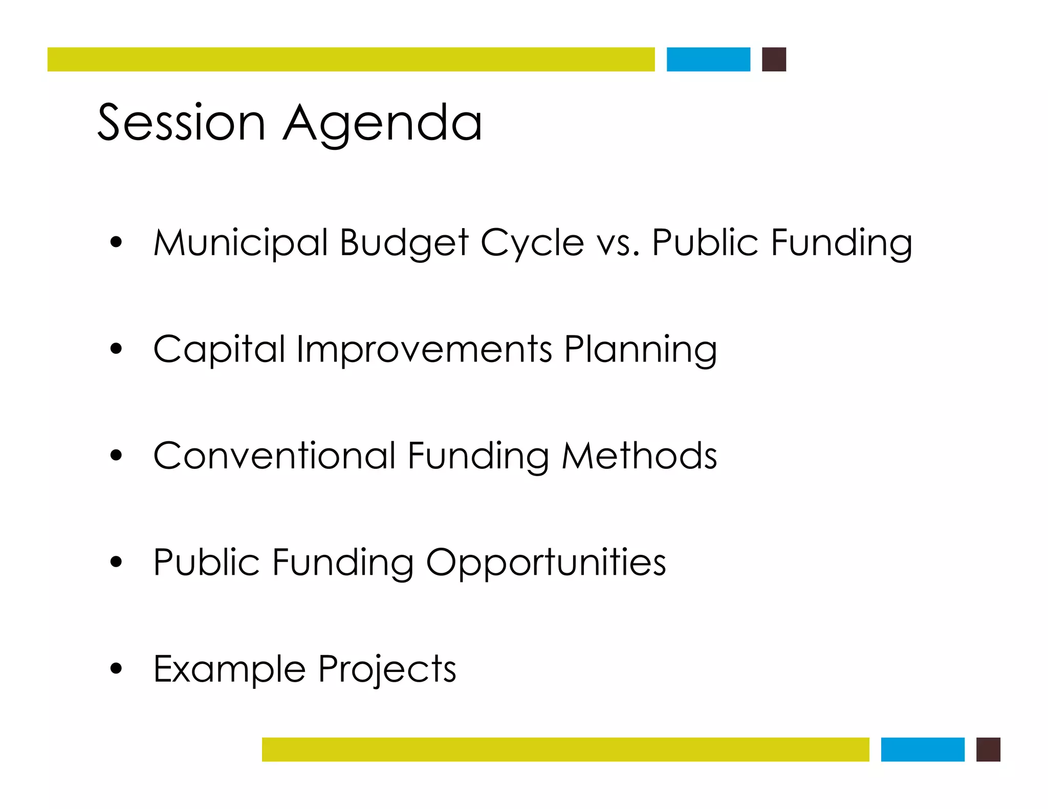 How to Plan & Fund Capital Improvements Projects | PDF | Water Services ...