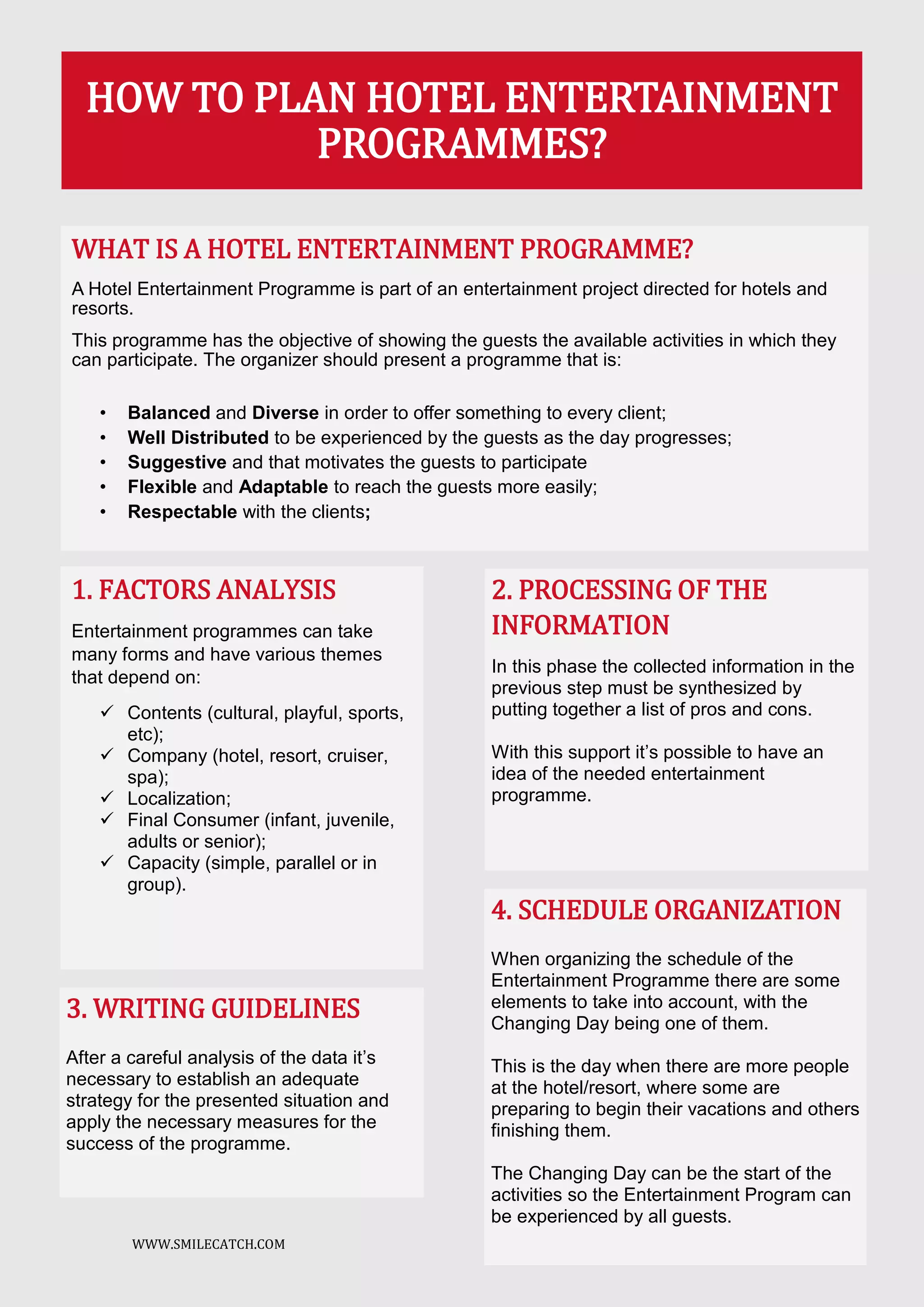 How to plan Hotel Entertainment Programs | PDF | Hotels and Motels ...