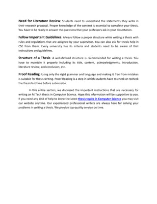 How to Plan Thesis on Computer Science.pdf