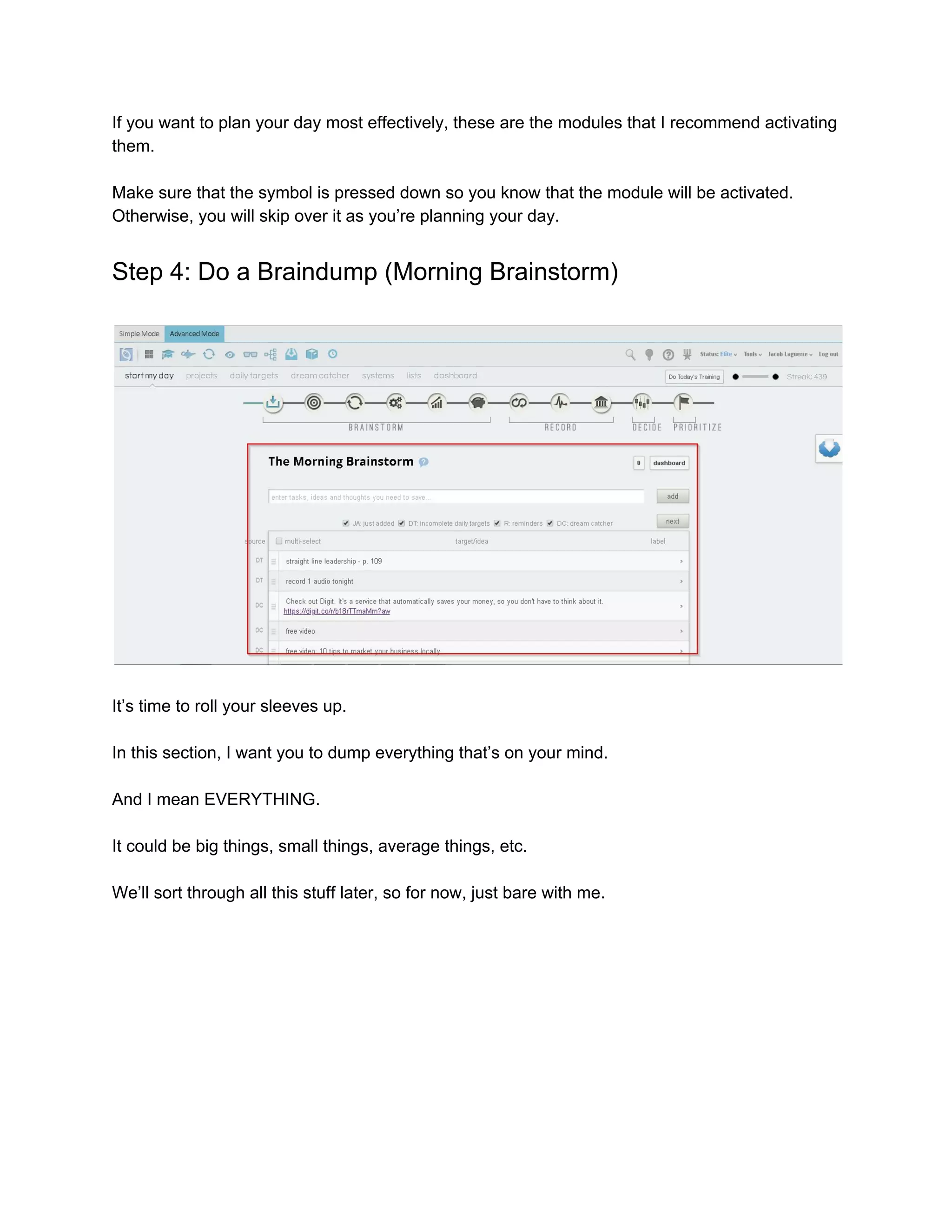 How To Plan Your Day | PDF