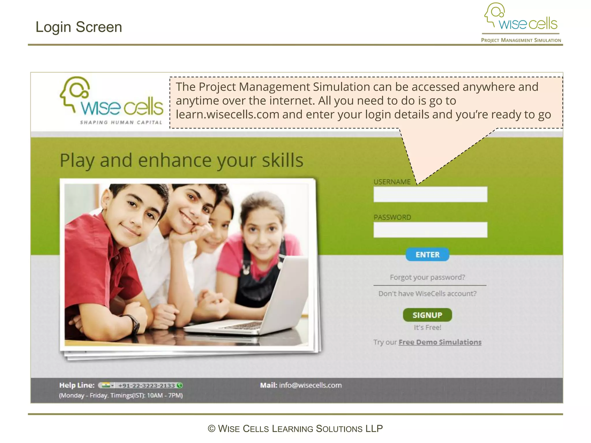 How To Play Project Management Simulation Ppt