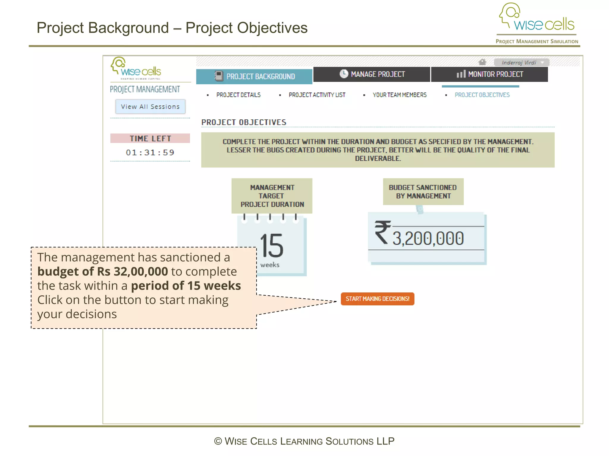 How To Play Project Management Simulation Ppt