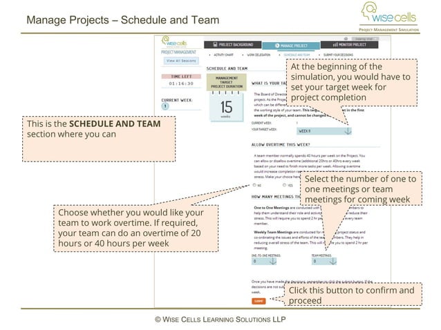 How to play project management simulation | PPT