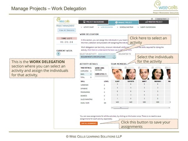 How to play project management simulation | PPT