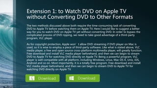 How to play dvd on apple tv | PPT