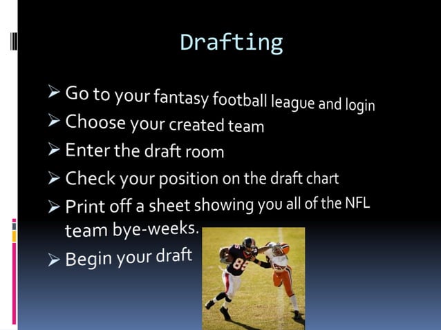 How to play fantasy football | PPTX | Fantasy Sports | Sports