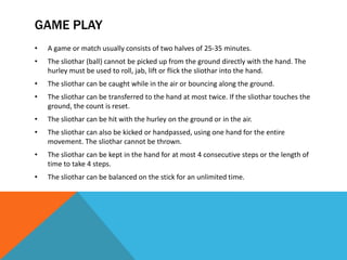 How to play hurling | PPT