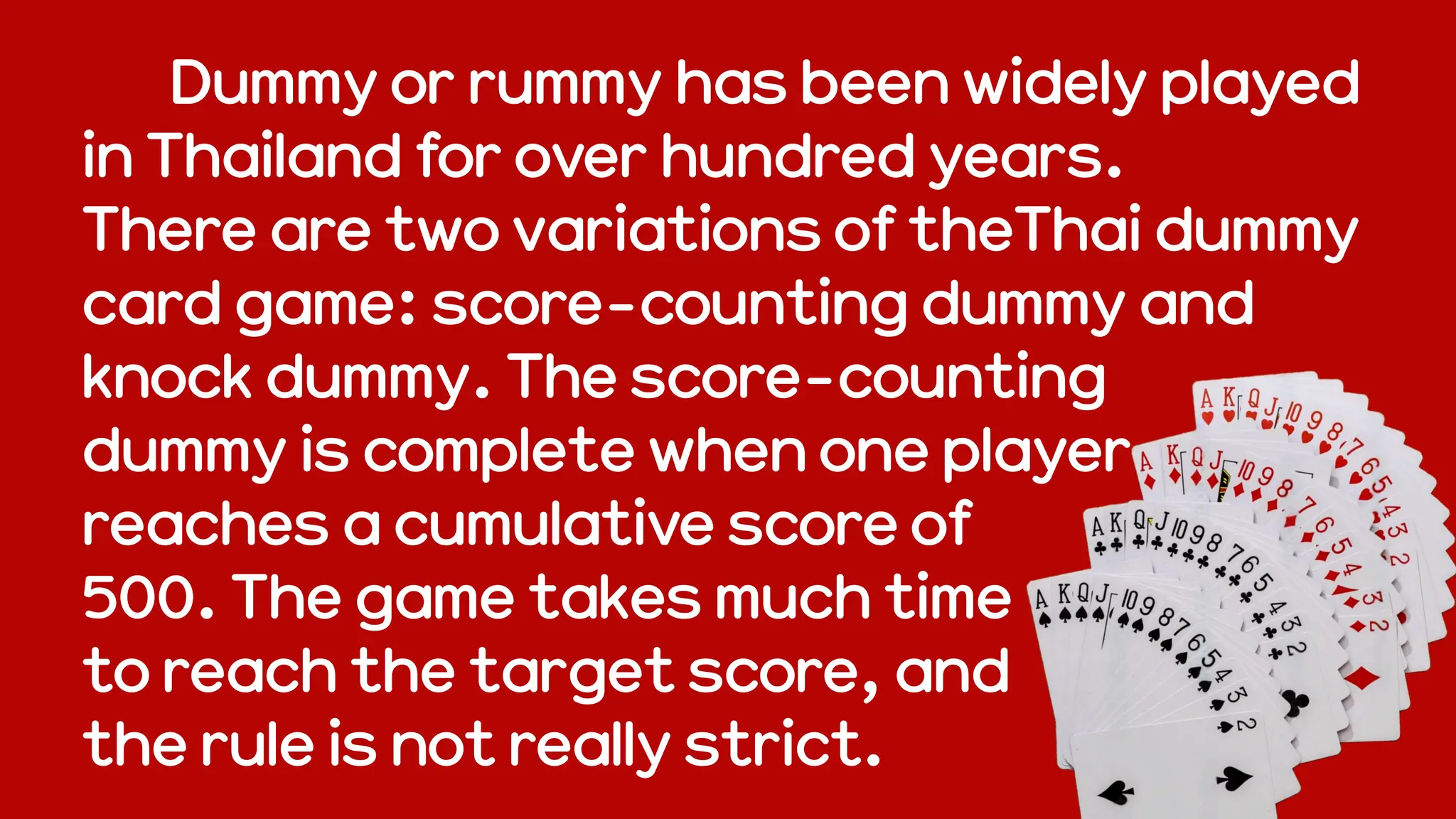 How to play Thai knock dummy: game of luck and skill | PDF