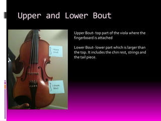 How to play the viola | PPTX