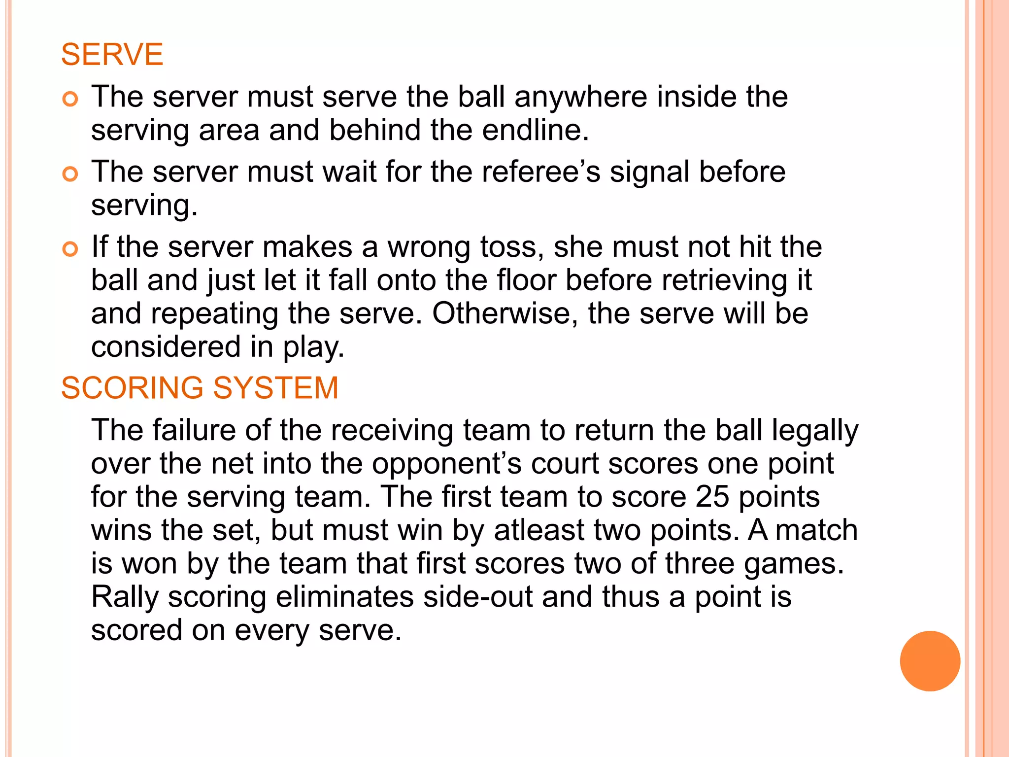 How to play volleyball | PPTX