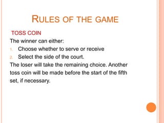 How to play volleyball | PPTX