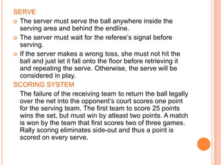 How to play volleyball | PPT