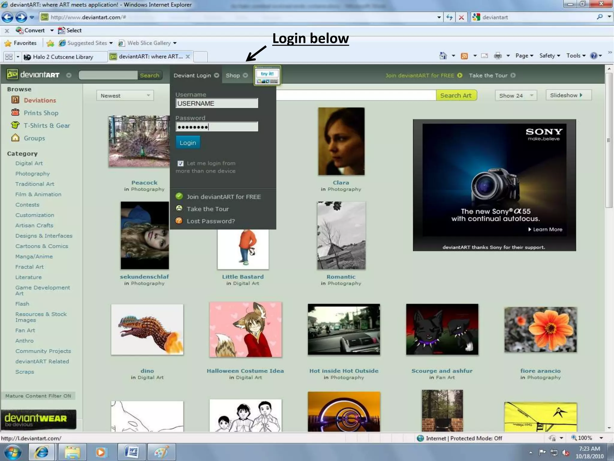 How to post to deviantART | PPT