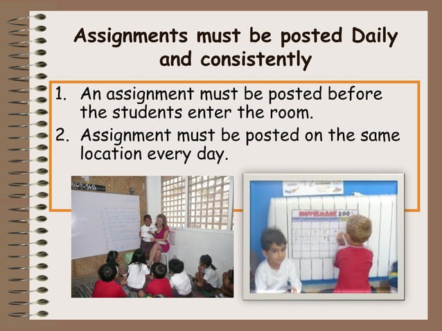 How to post your assignments. | PPT