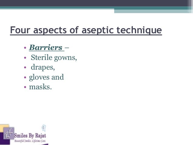How to practice the aseptic technique in dental implant surgery