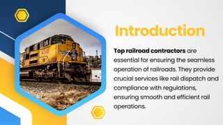 How Top Railroad Contractors Navigate Rail Traffic with Precision | PPT