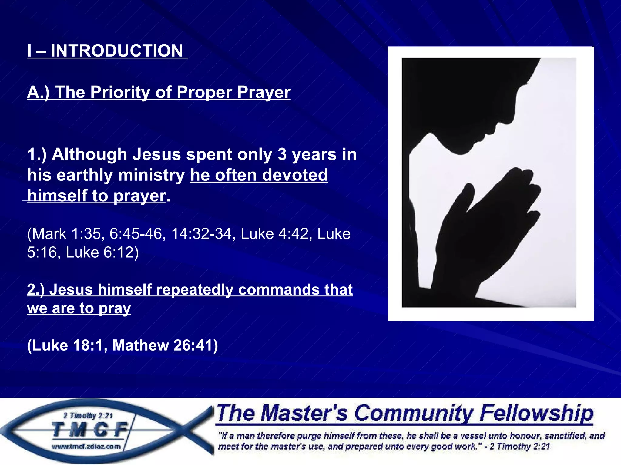 How to pray - part 1 | PPT
