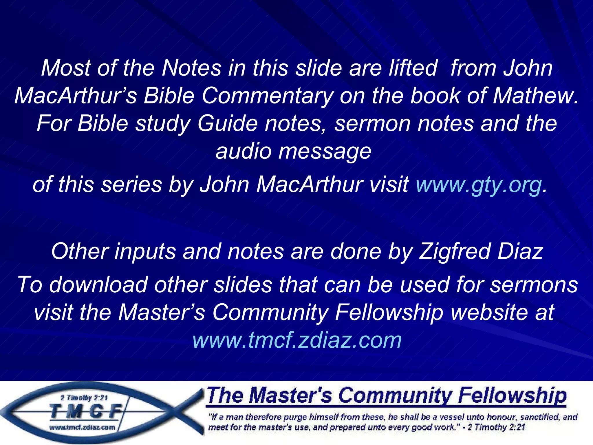 How to pray - part 1 | PPT