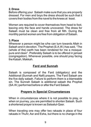 How to pray Salaah (Muslim prayer guide) | Ahmad Deedat | PDF