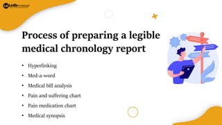 How to prepare a medical chronology report that helps you get your ...