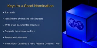 SPE Awards: How to prepare an effective award nomination | PDF
